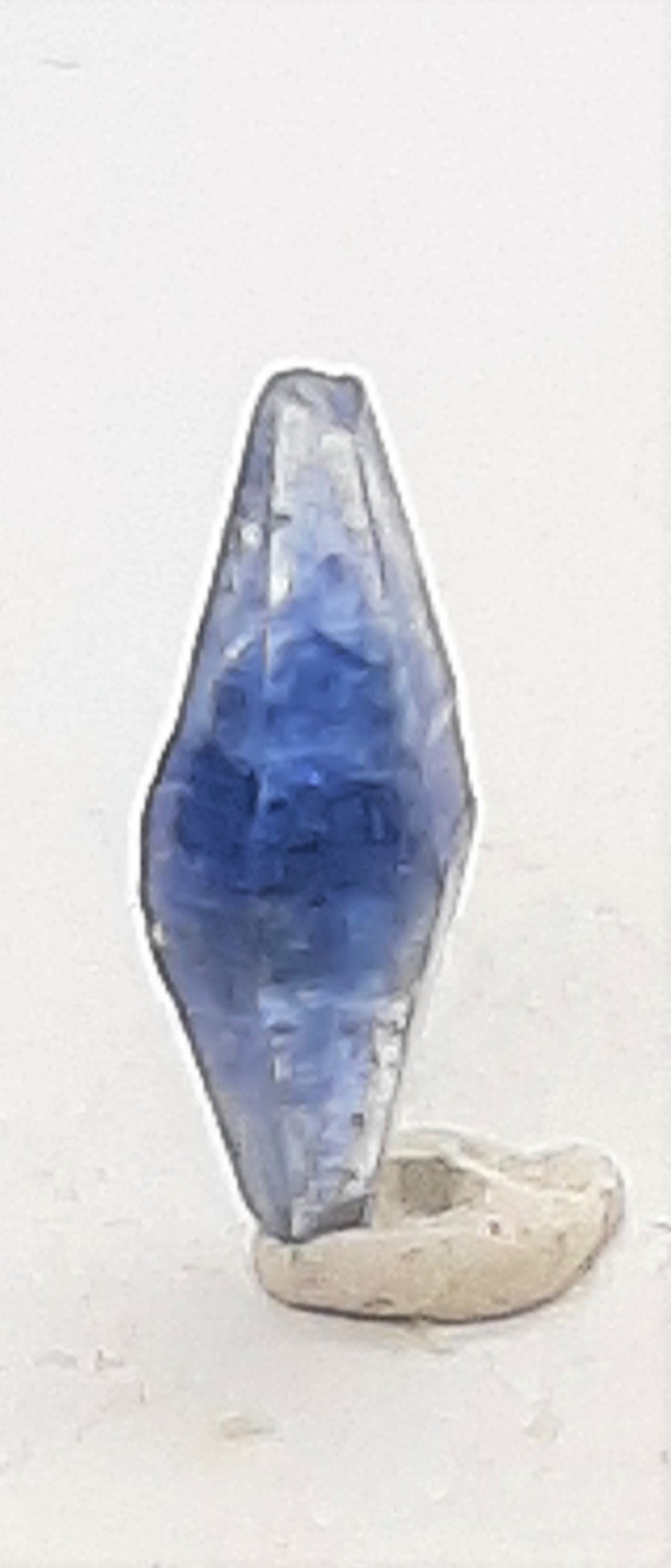 Blue Corundum Crystal 3.45cts *free Shipping* - Etsy