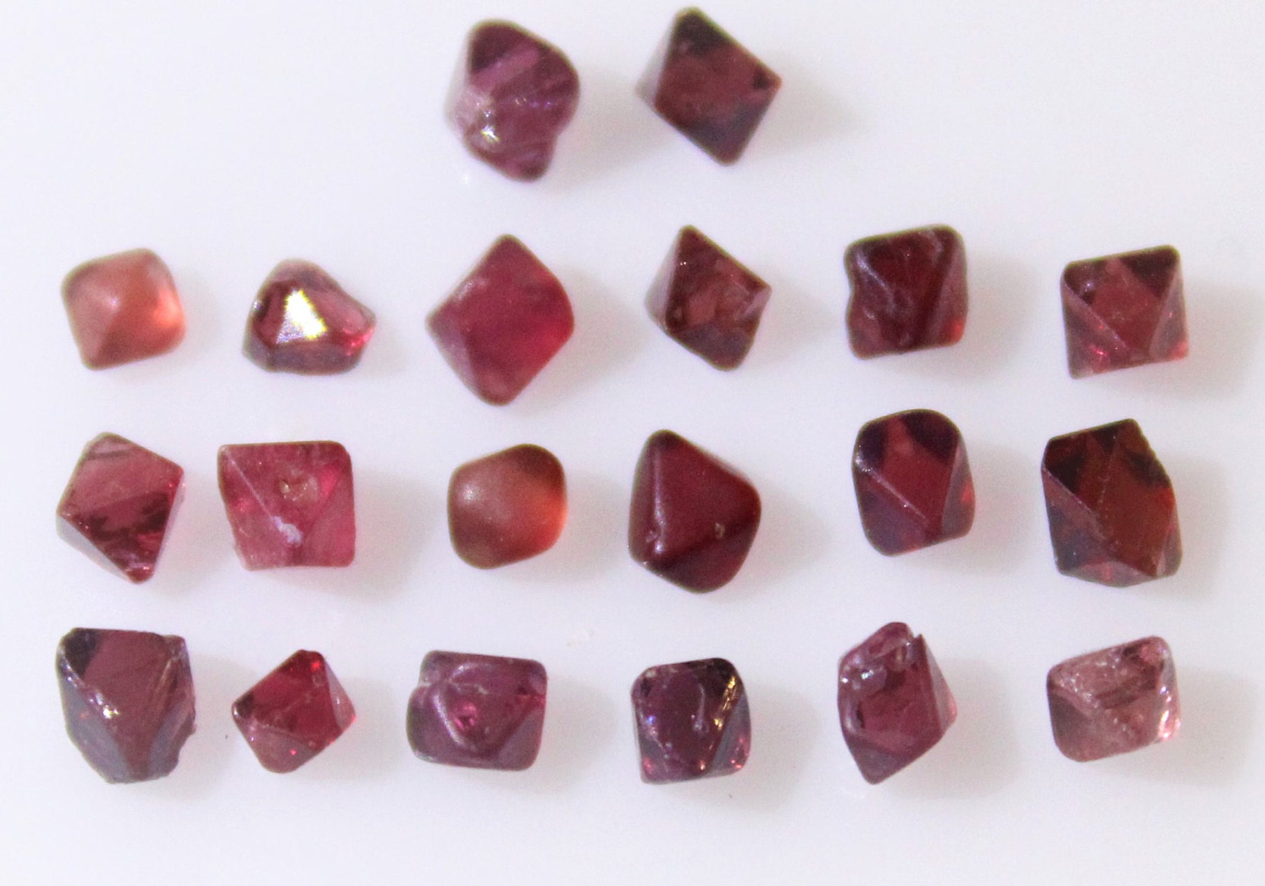 Red Spinel Crystal Lot *free Shipping* - Etsy