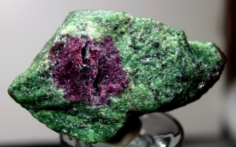 Ruby in Zoisite - Etsy