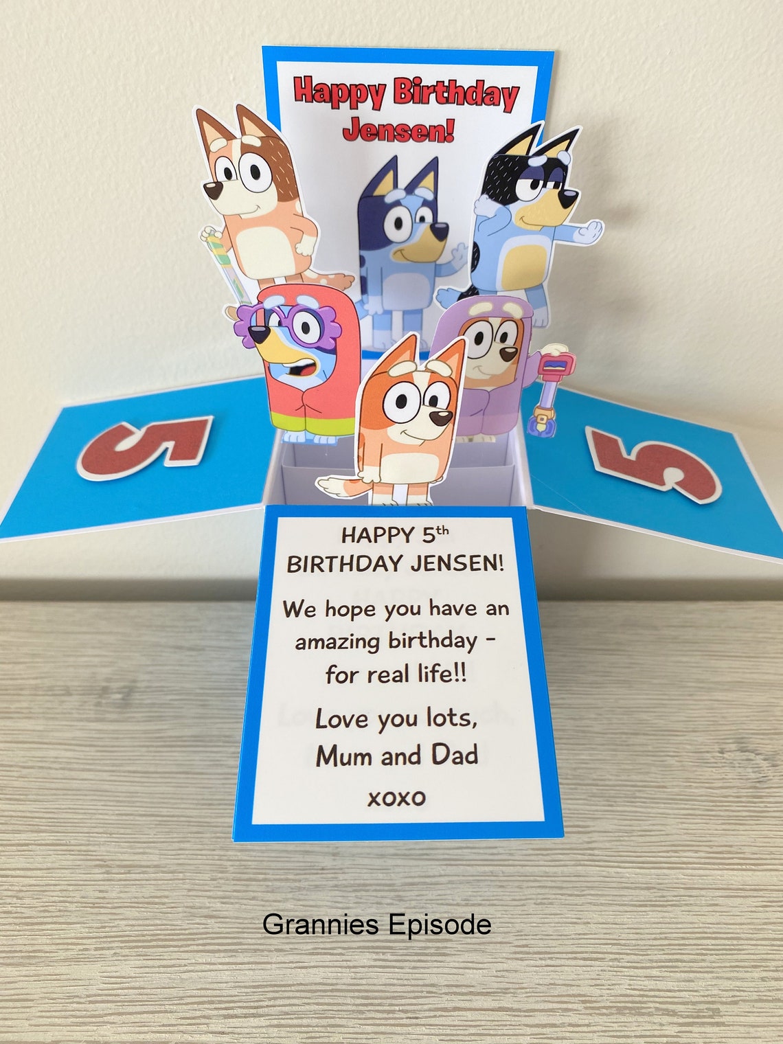 Bluey Card-in-a-Box | Etsy