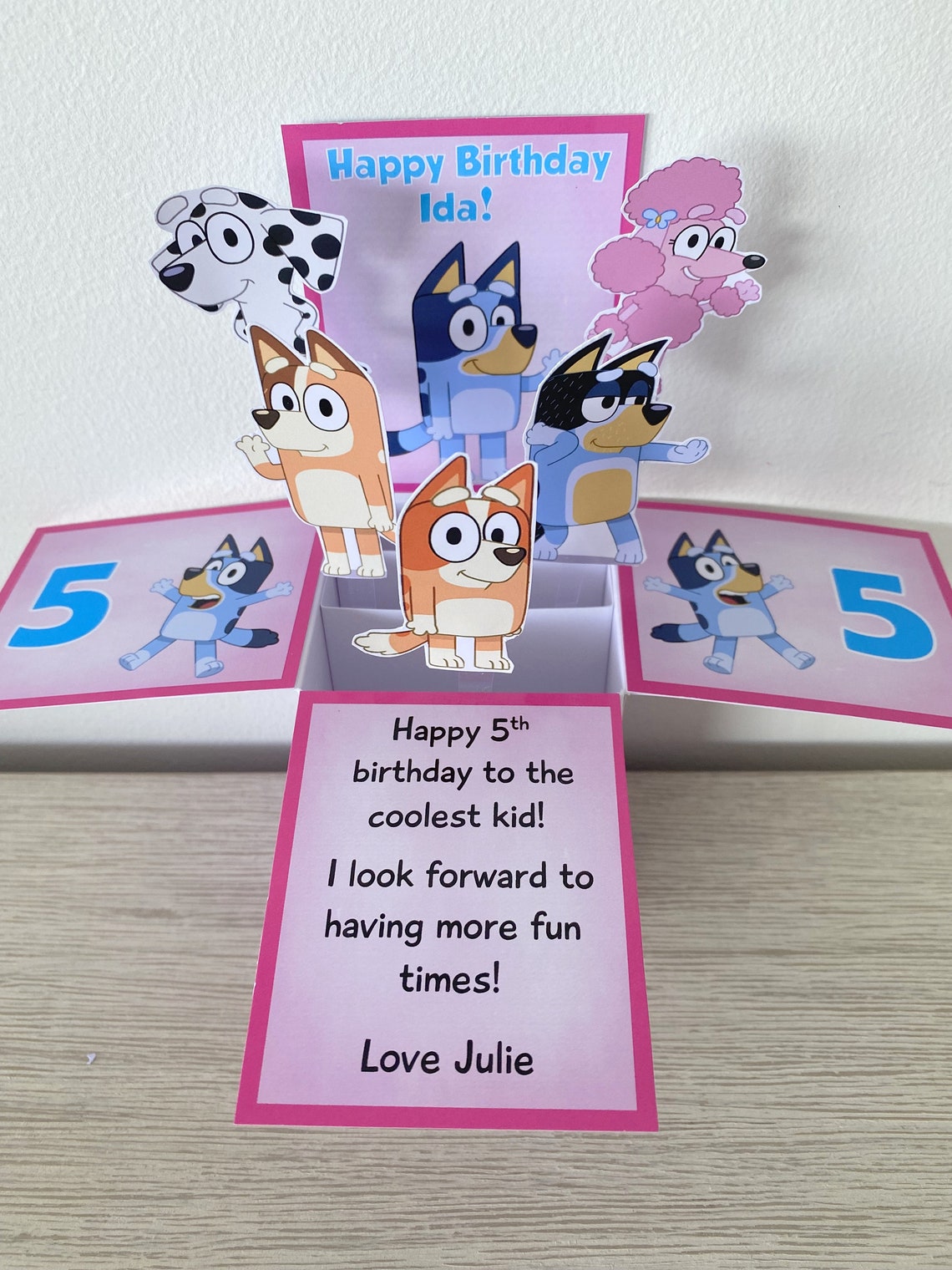 Bluey Card-in-a-box - Etsy