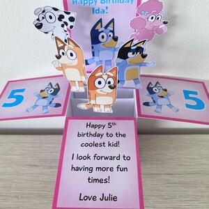 Bluey Card-in-a-box - Etsy