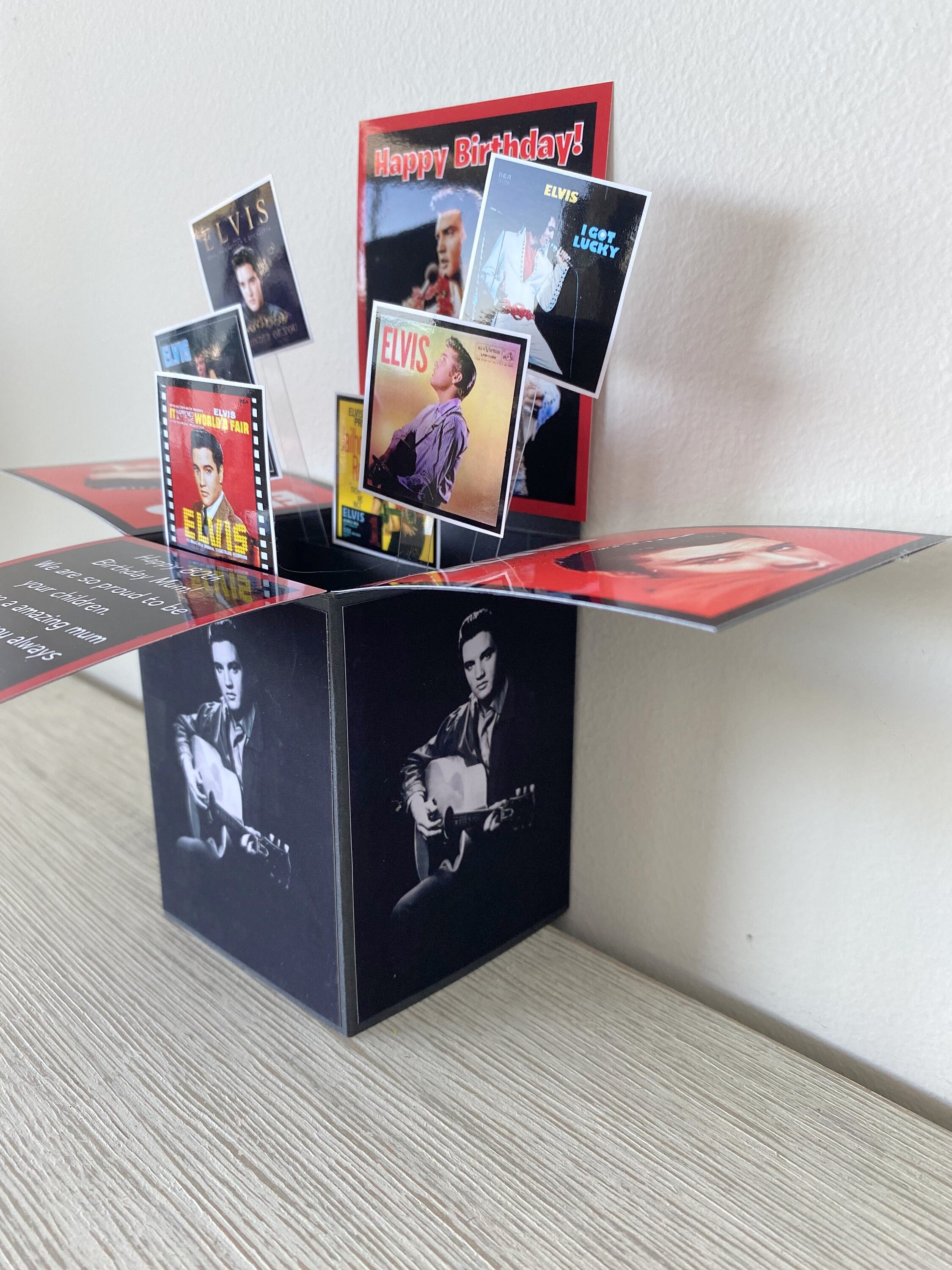 Elvis Card-in-a-Box | Etsy