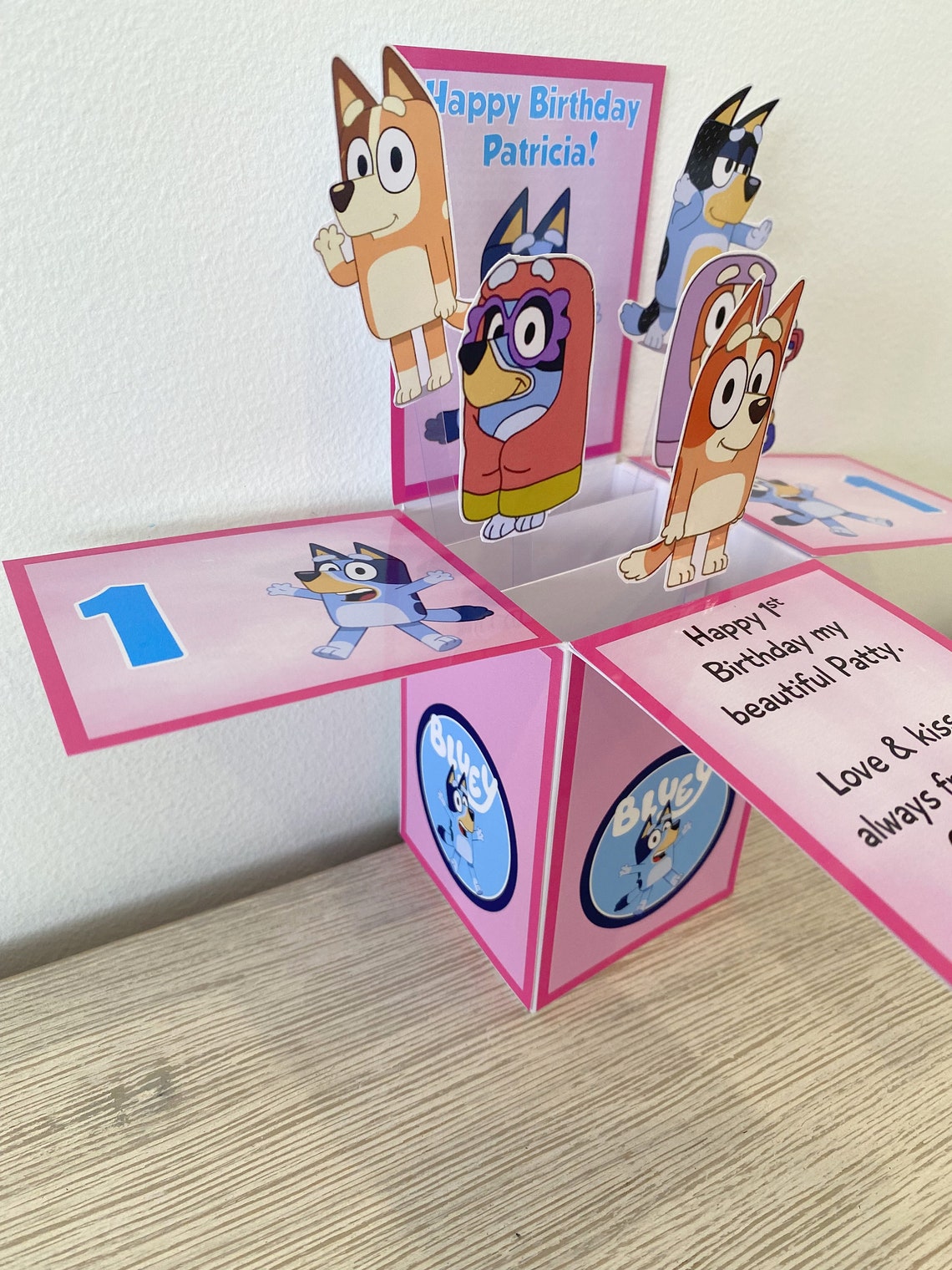 Bluey Card-in-a-box - Etsy