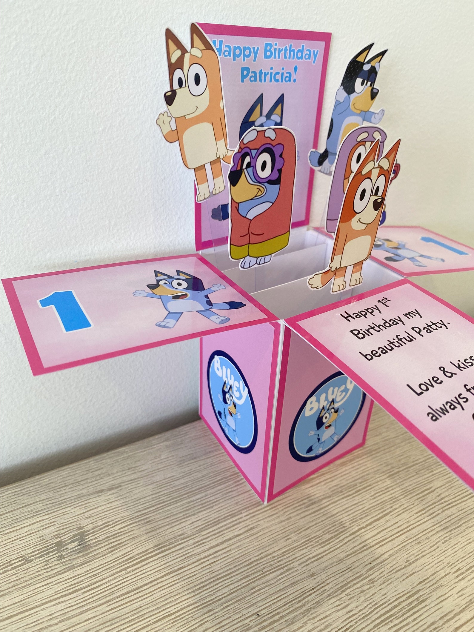 Bluey Card-in-a-box - Etsy