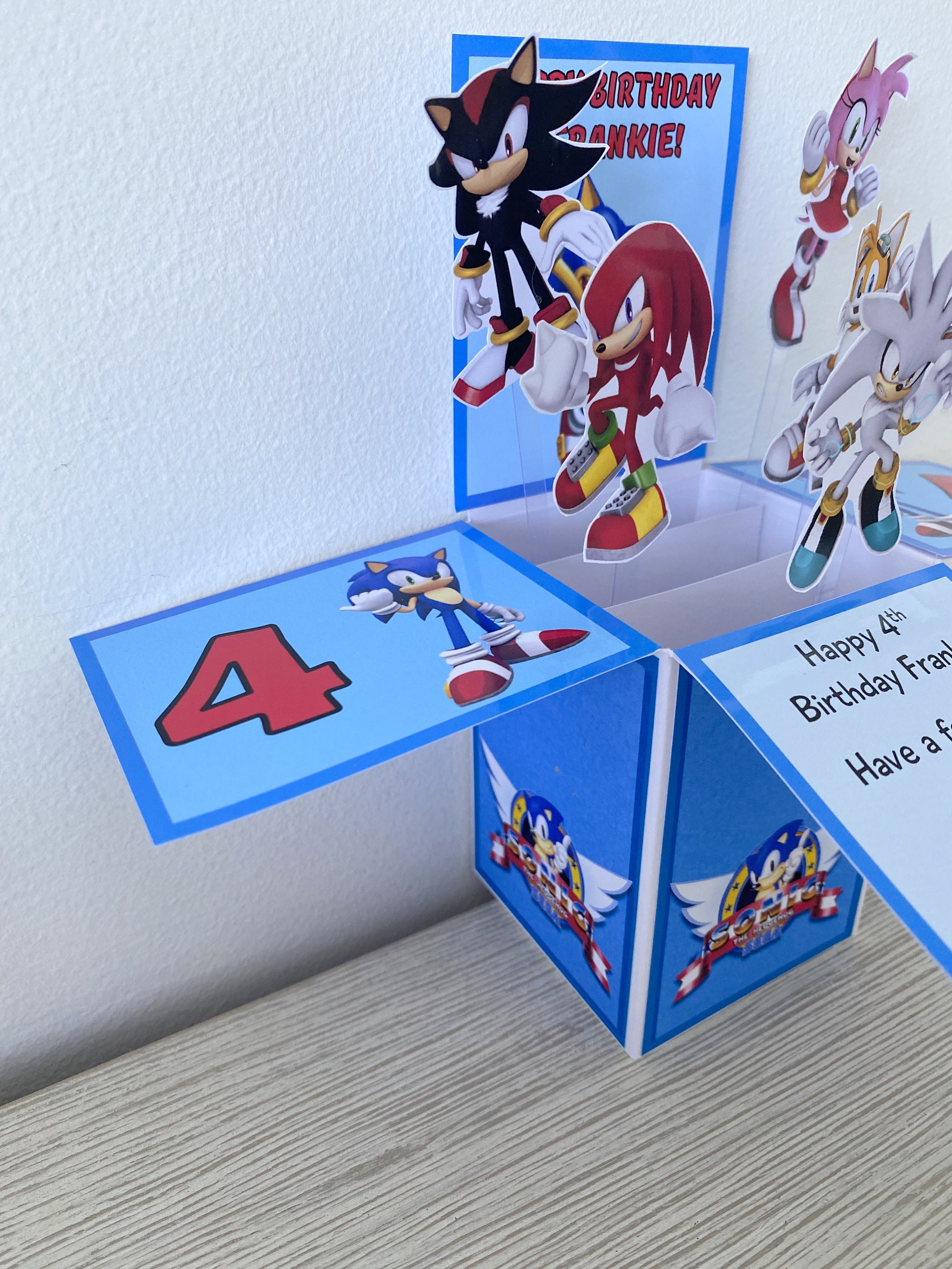 Sonic the Hedgehog Card-in-a-box - Etsy Australia