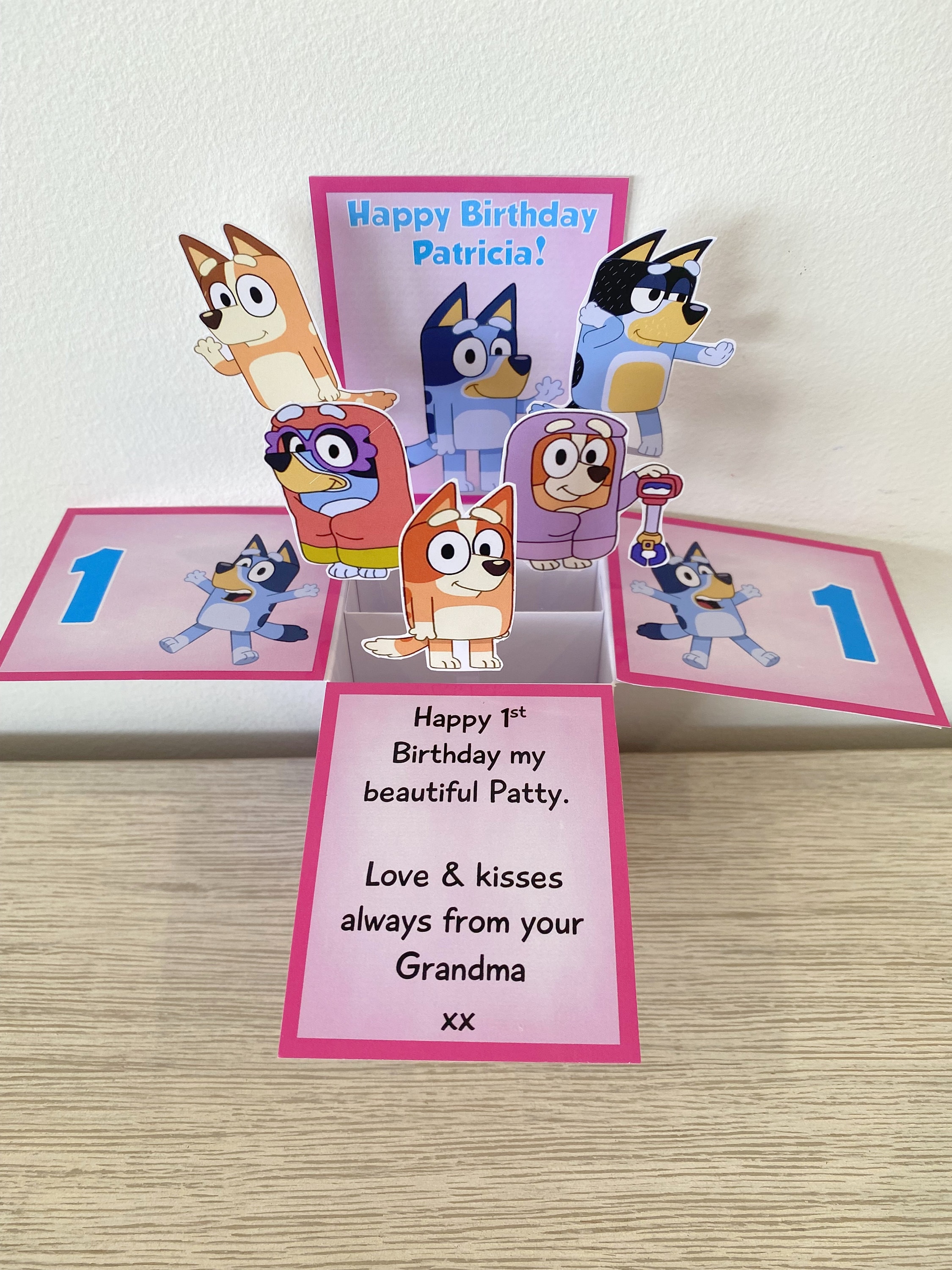 Bluey Card-in-a-box - Etsy Australia