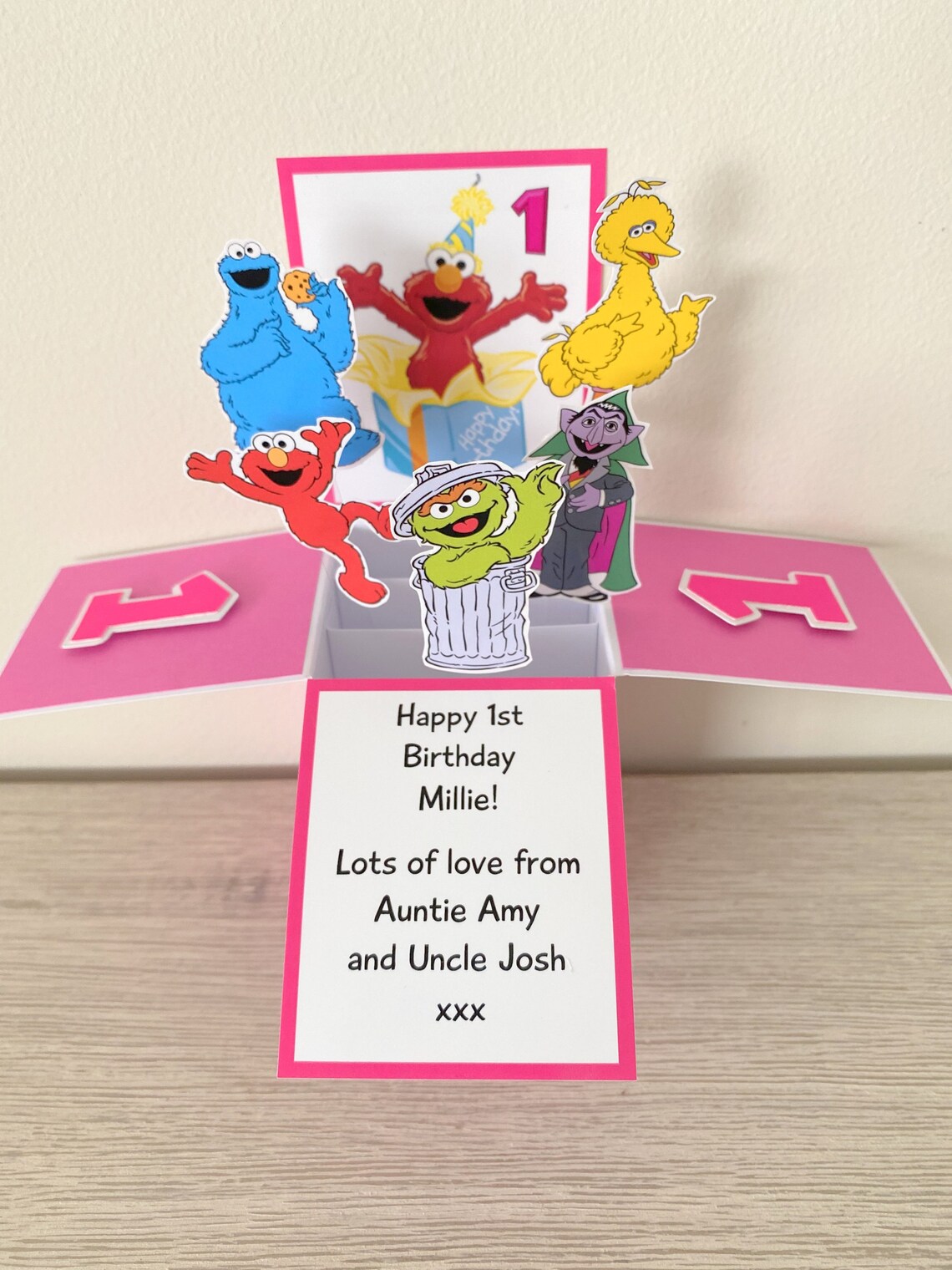 Elmo Card-in-a-Box | Etsy