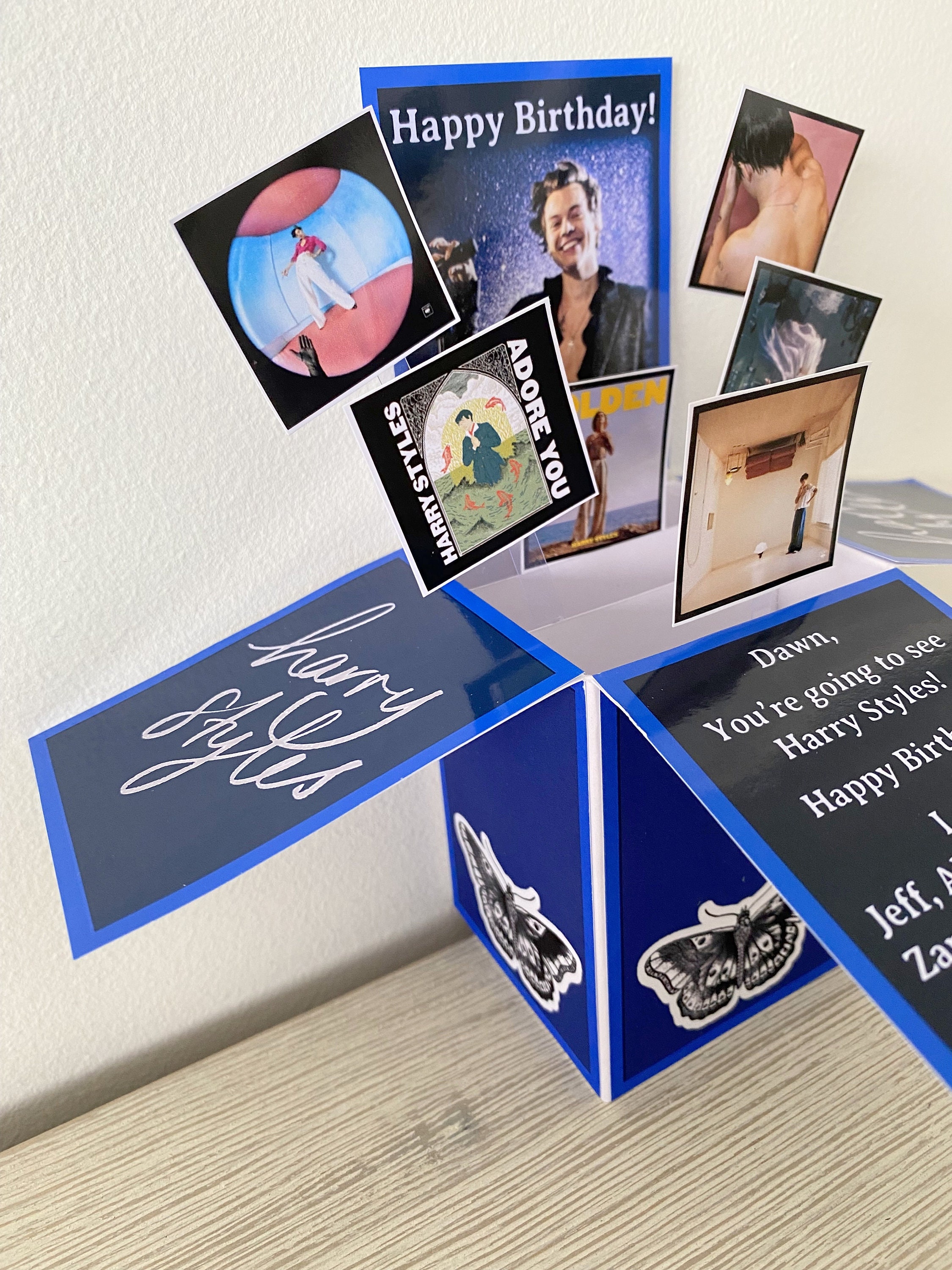 Harry Styles Card-in-a Box - Etsy Australia