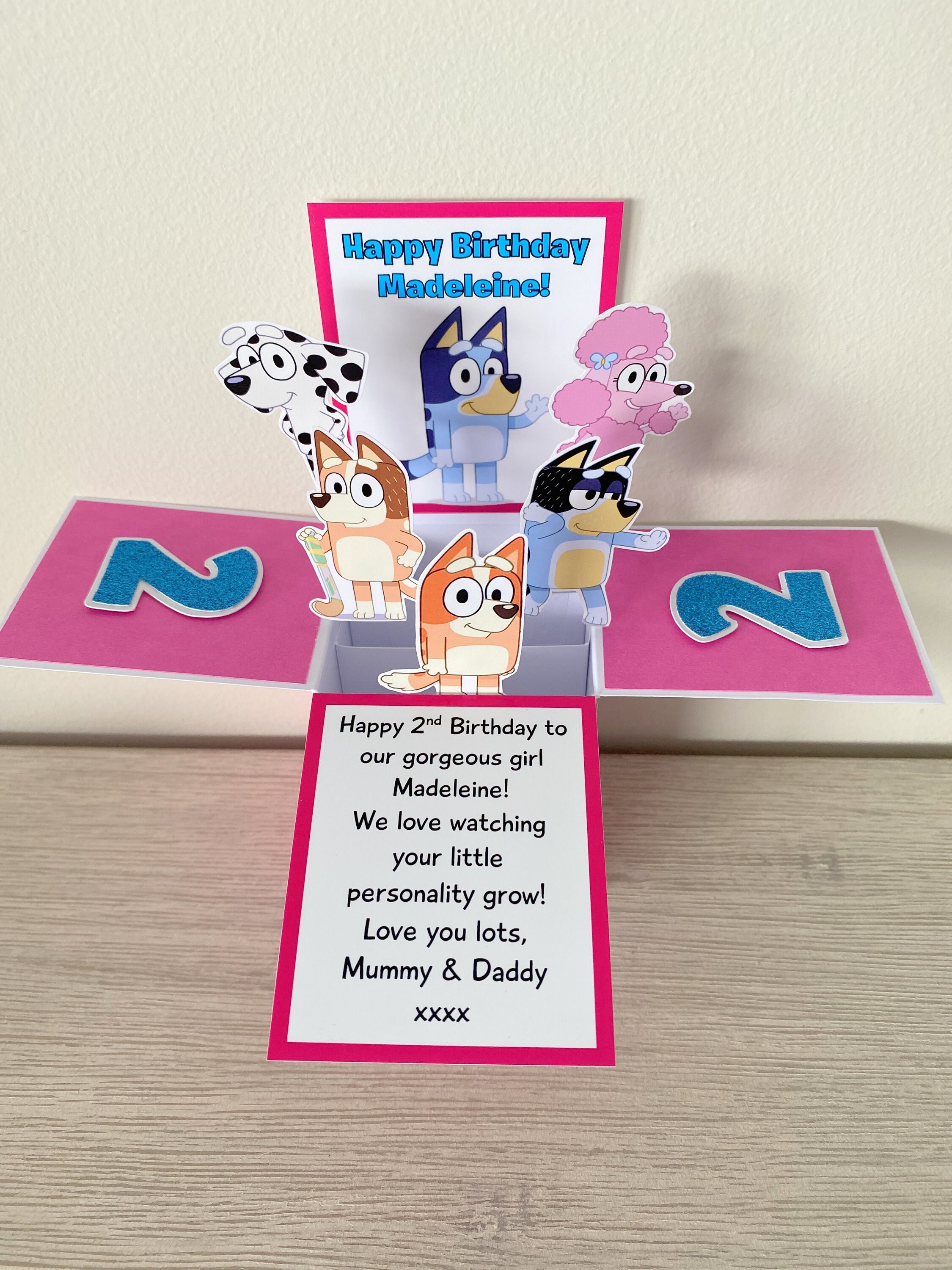 Bluey Card-in-a-box | Etsy Australia