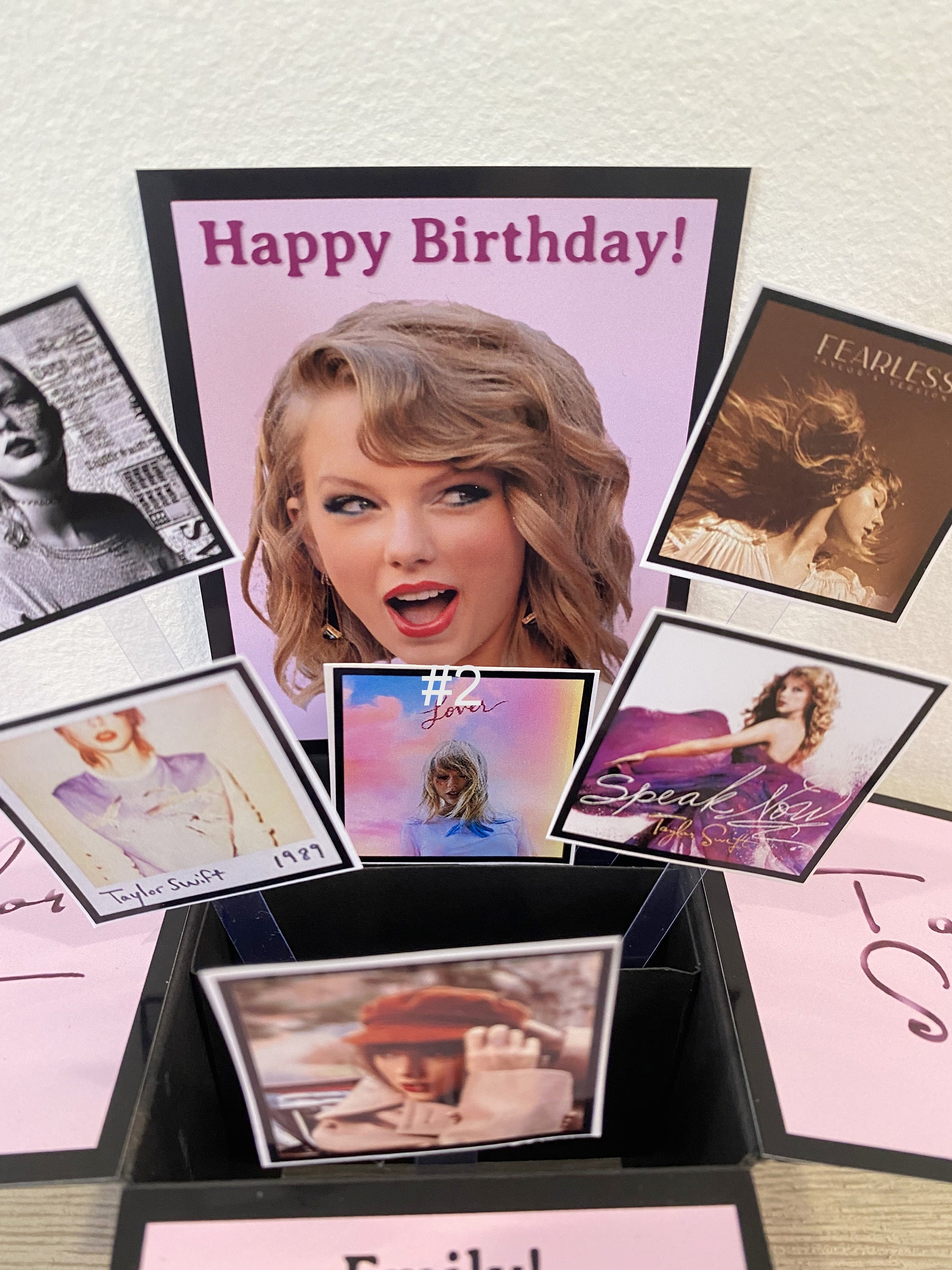 Taylor Swift Card-in-a-box - Etsy Australia