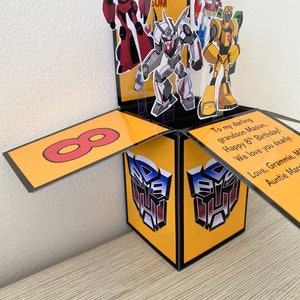 Transformers Card-in-a-box - Etsy