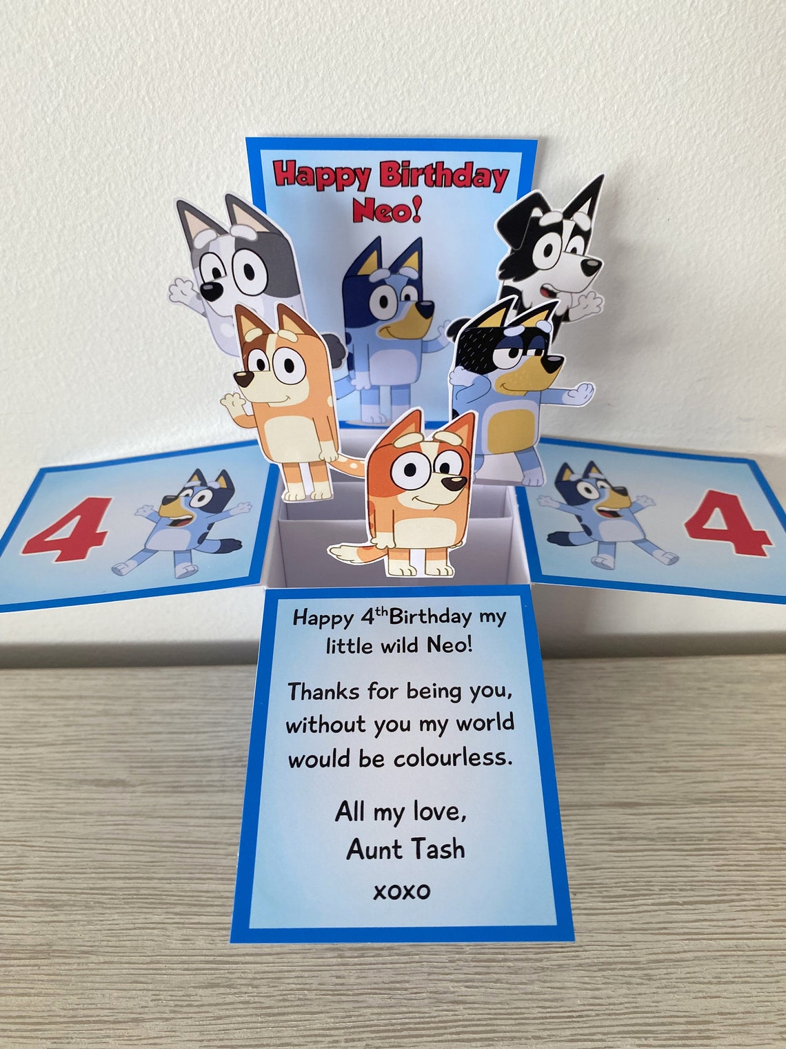Bluey Card-in-a-box - Etsy