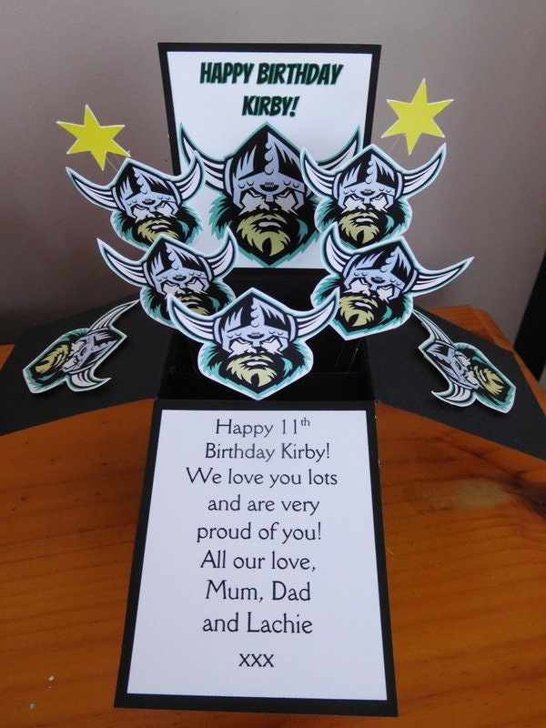 Sporting Team Card-in-a-box | Etsy