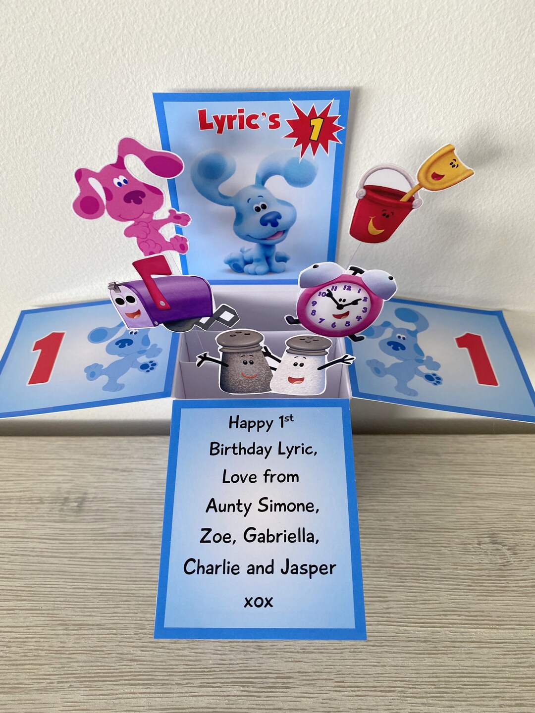 Blue's Clues Card-in-a-box - Etsy