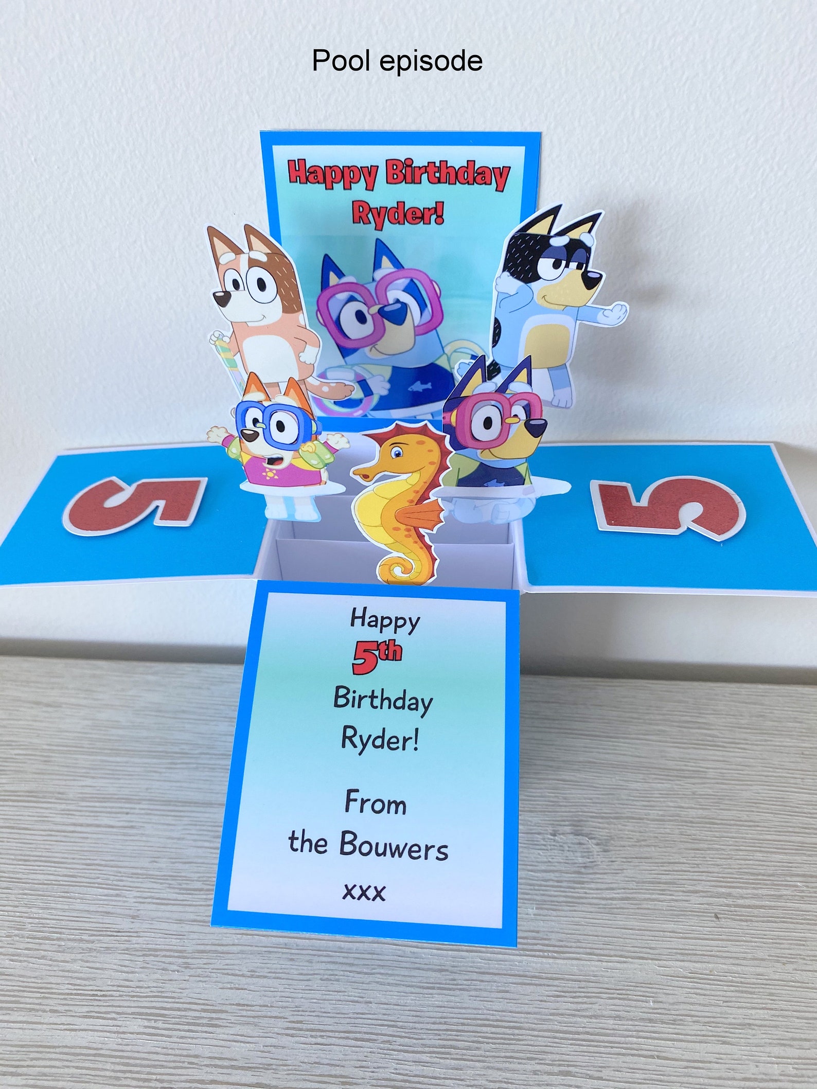 Bluey Card-in-a-Box | Etsy