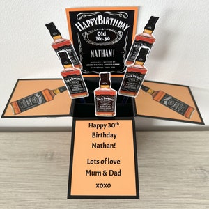Jack Daniels Card-in-a-box - Etsy Australia