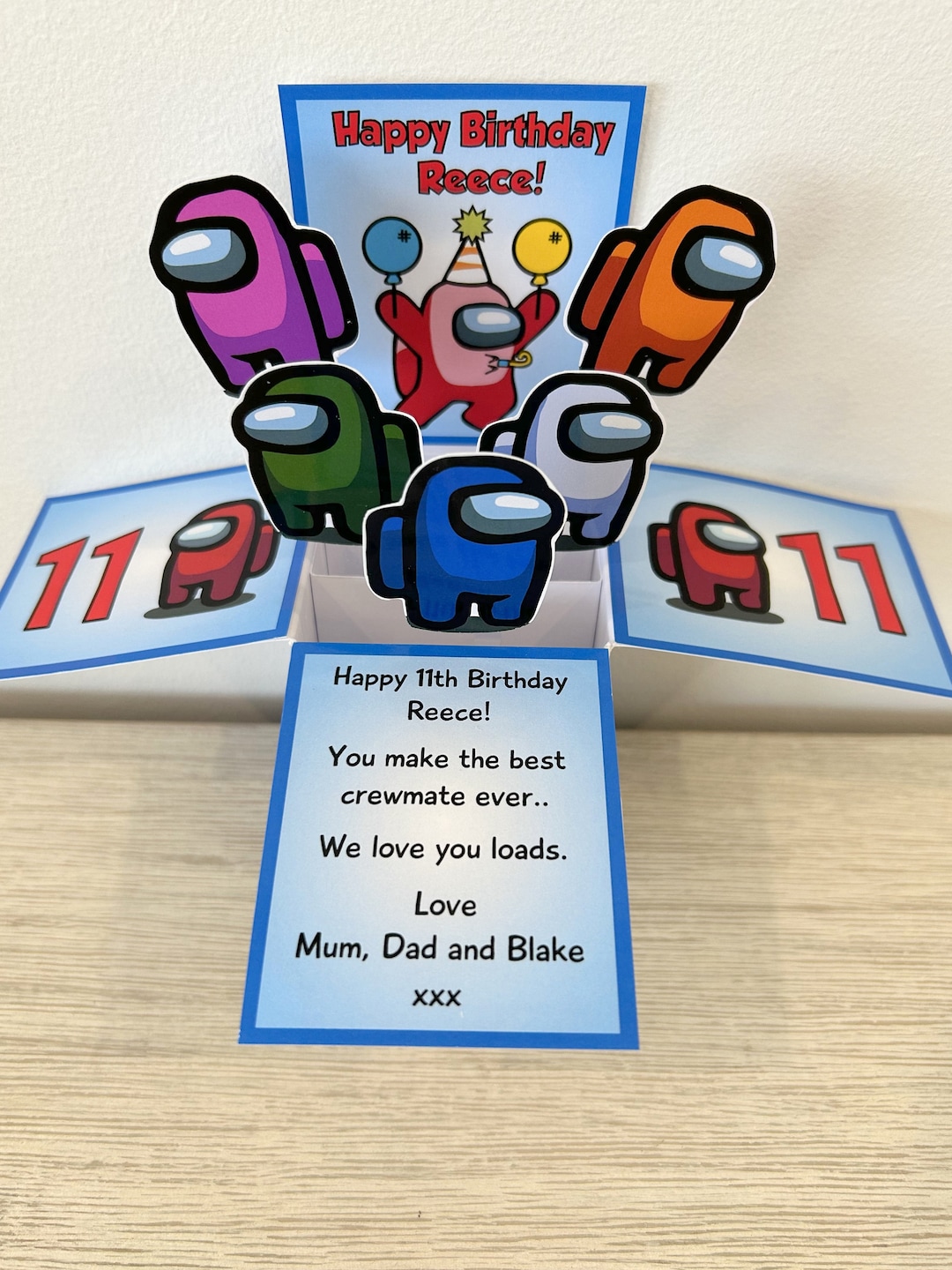 Among Us Card-in-a-box - Etsy