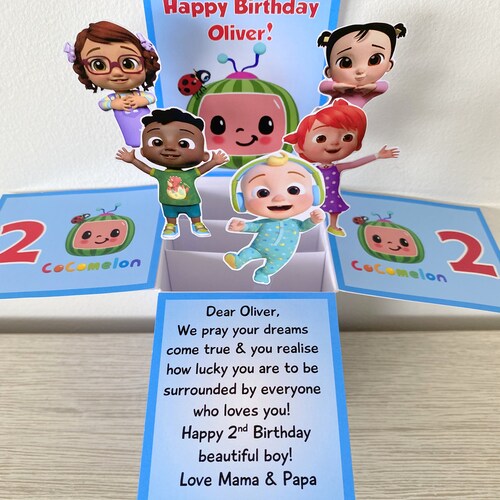 DIGITAL FILE Cocomelon Photo Booth Frame Cocomelon Birthday - Etsy Hong ...