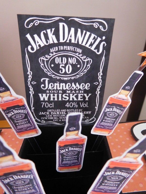 Jack Daniels Card-in-a-box | Etsy