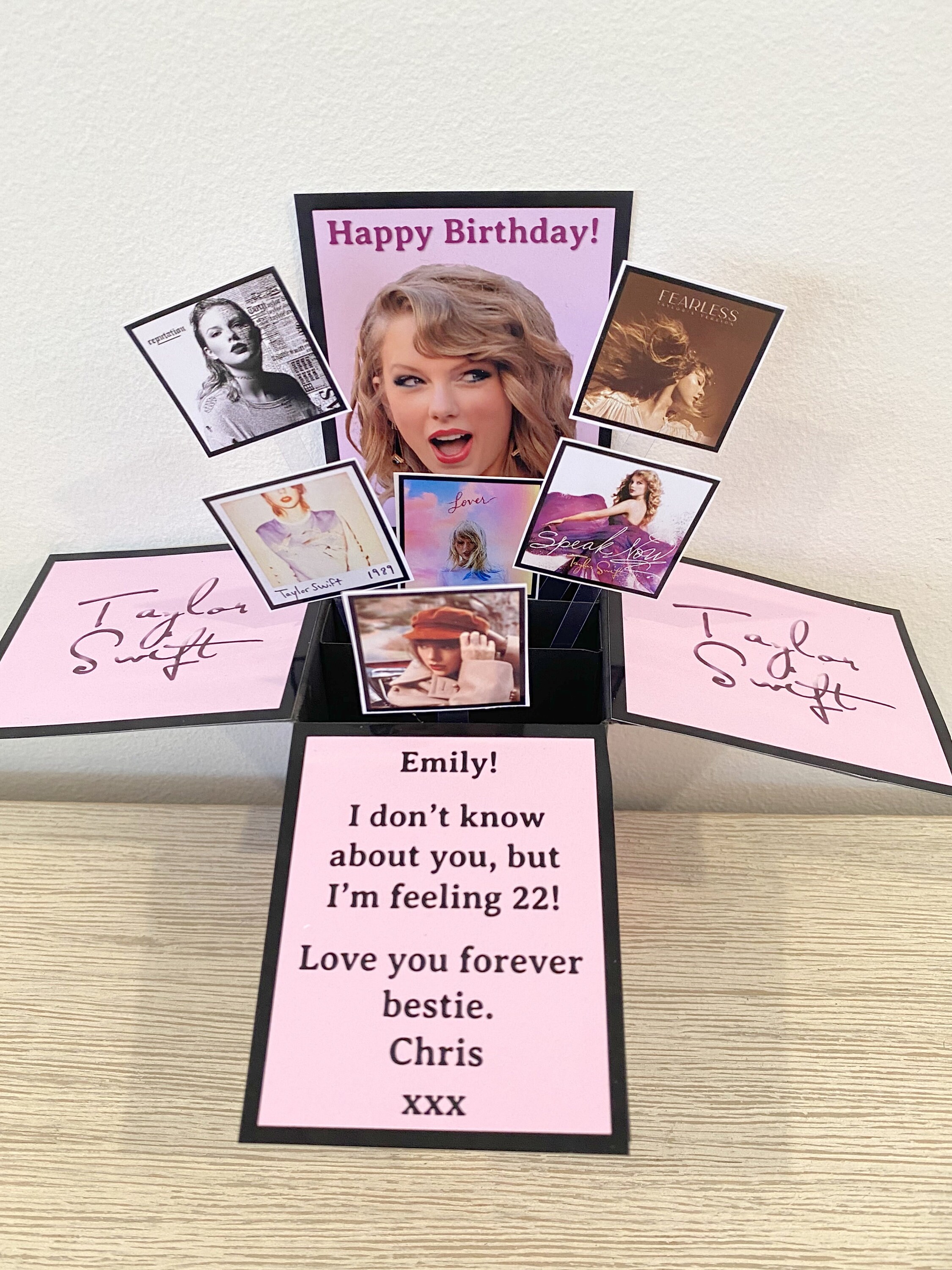Taylor Swift Card-in-a-box - Etsy Australia