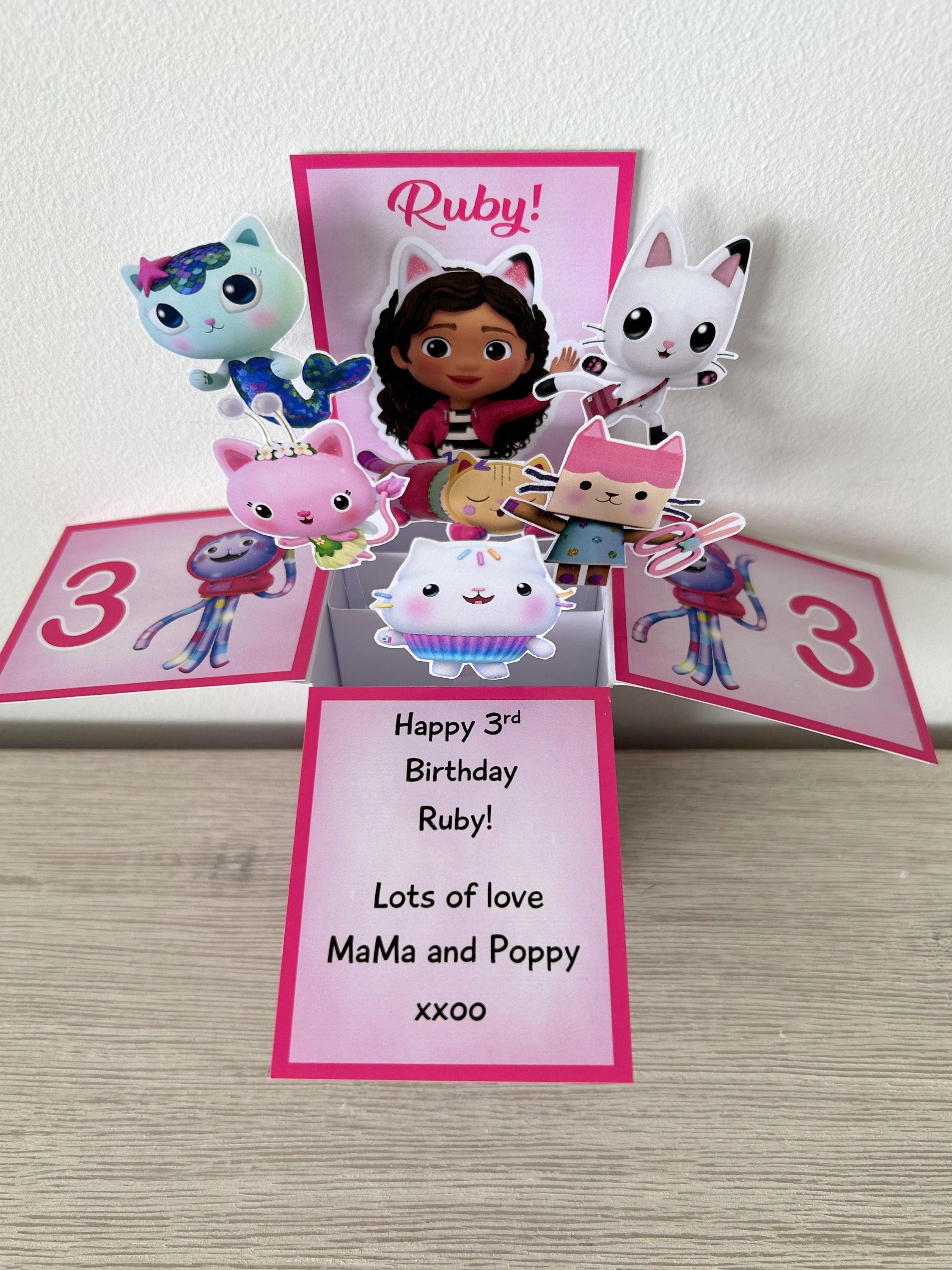 Gabby's Dollhouse Card-in-a-box - Etsy Australia