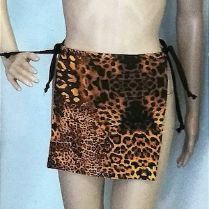 LOINCLOTH COLLECTION for WOMEN: Front and Back Panels Jungle | Etsy