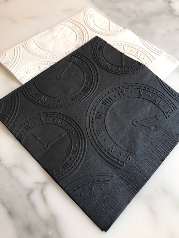 Big Clock (Alice in Wonderland themed) Hand Embossed Cocktail/Beverage ...