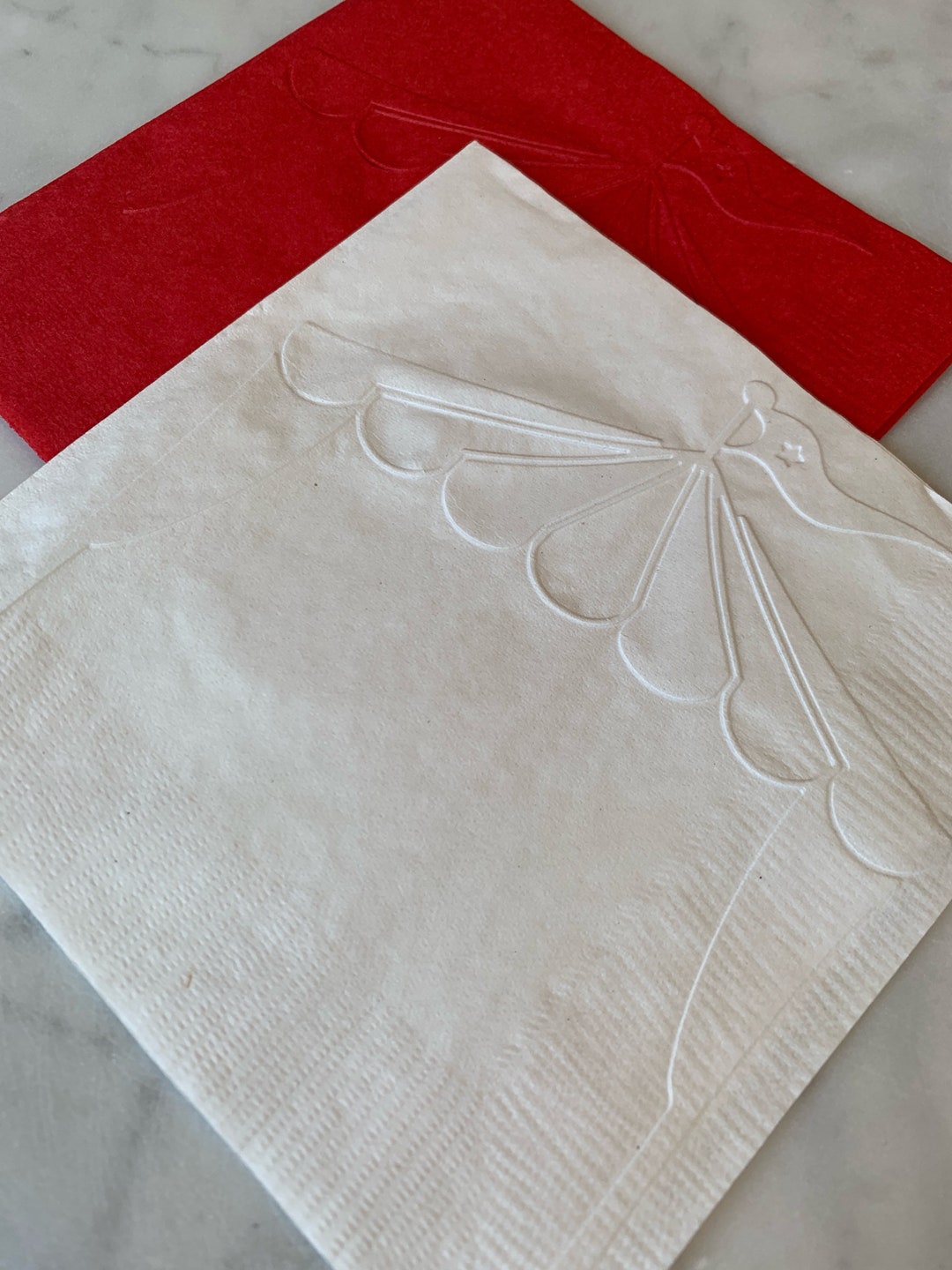 Circus/big Tent/carnival Hand Embossed Cocktail/beverage/dessert ...