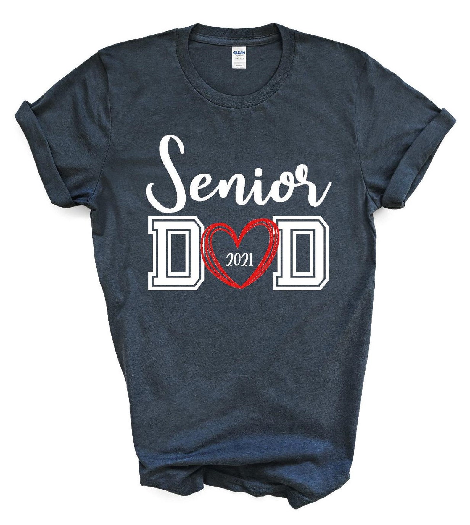 Senior Dad 2021 Screen Print Transfer Make Your Own Shirt | Etsy