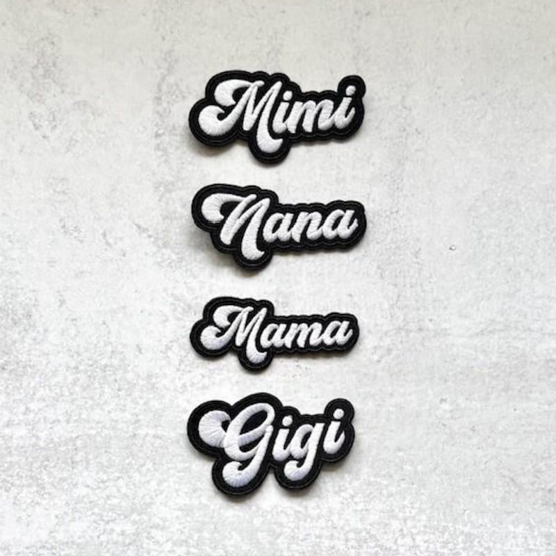Iron on Patches Mimi - Etsy