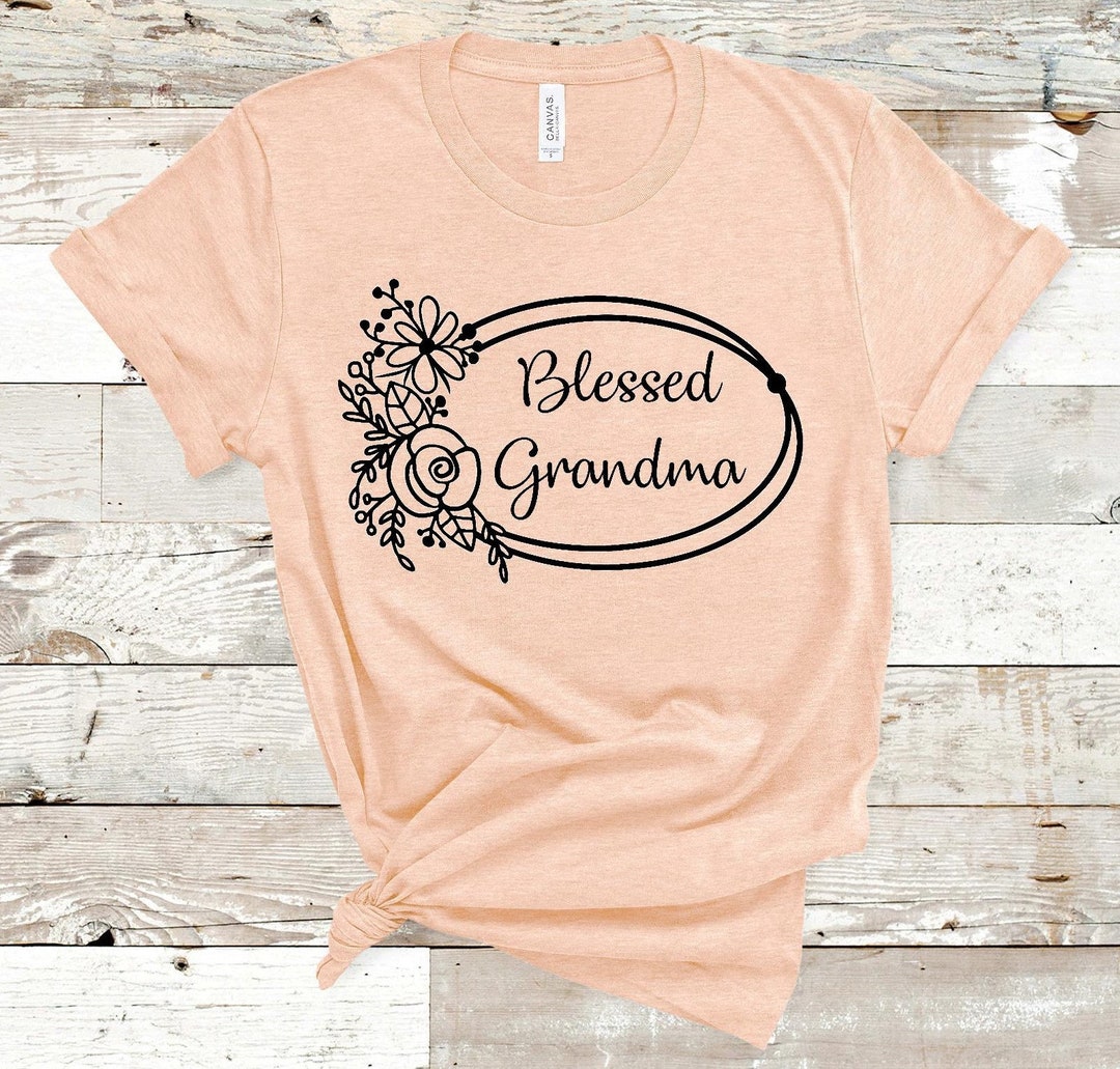 Blessed Grandma Screen Print Transfer - Plastisol Transfer - Heat Press ...