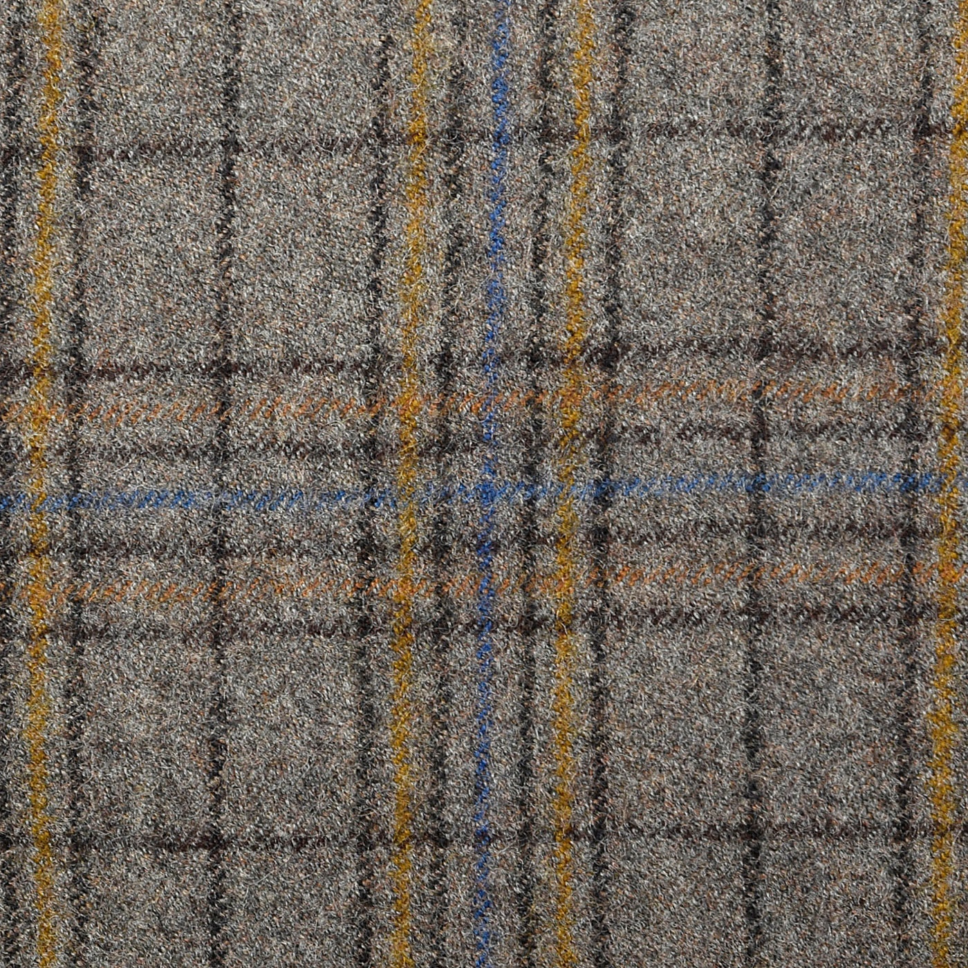 40S 1970s Mens Gray and Yellow Plaid Jacket Two Button Jacket Flap ...