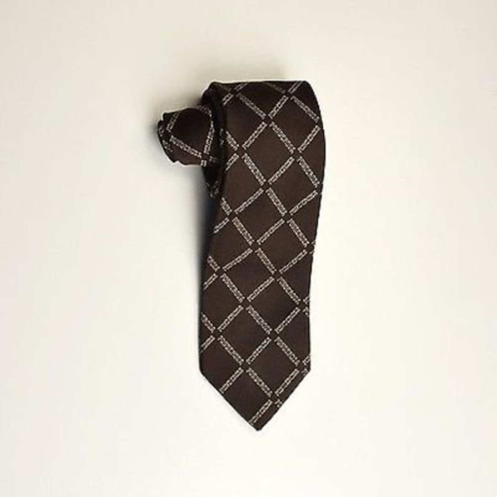 Mens Vintage Novelty Silk Givenchy Ponderosa Necktie Neck Tie Designer ...