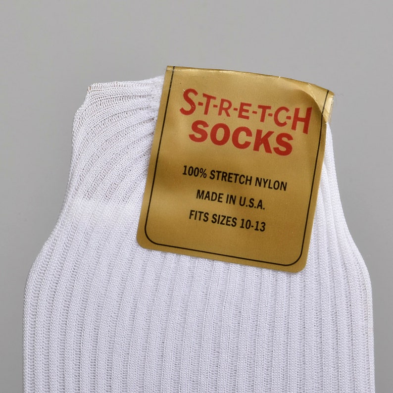 Deadstock 1950s Rib Knit Socks Over the Calf Sheer Silky Feel - Etsy