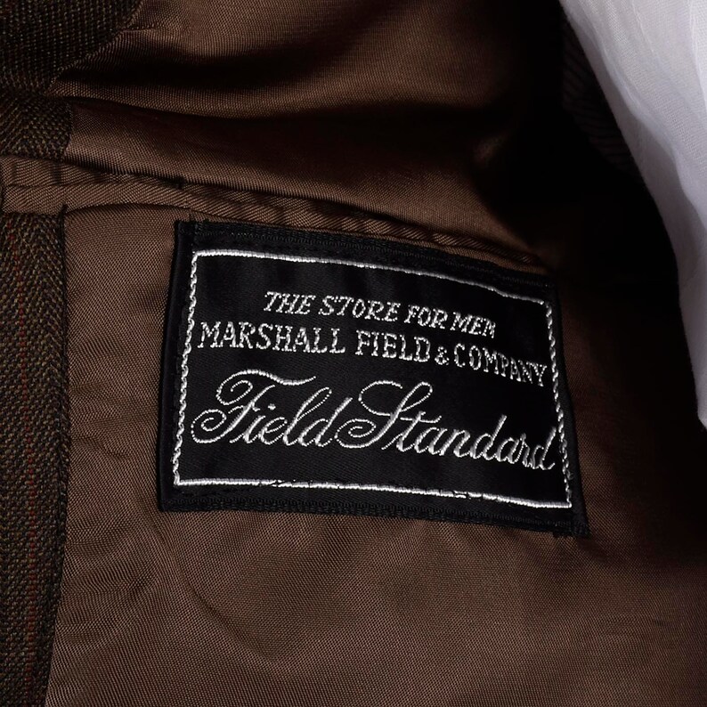 Mens Vintage 70s Mod Brown Stripe Pinstripe 3 Button Jacket - Etsy