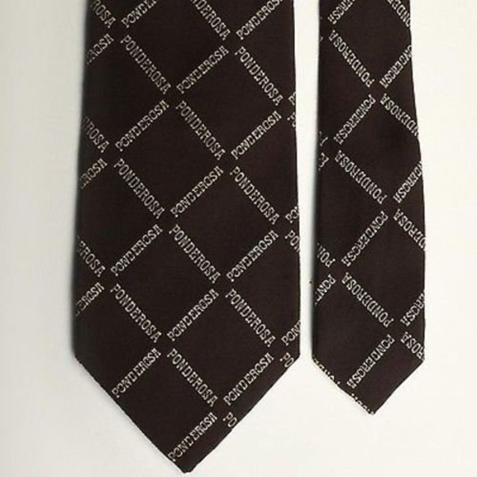 Mens Vintage Novelty Silk Givenchy Ponderosa Necktie Neck Tie Designer ...