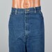 XL 1970s Mens Big Yank Workwear Jeans Dark Wash Straight Leg Light Fade ...