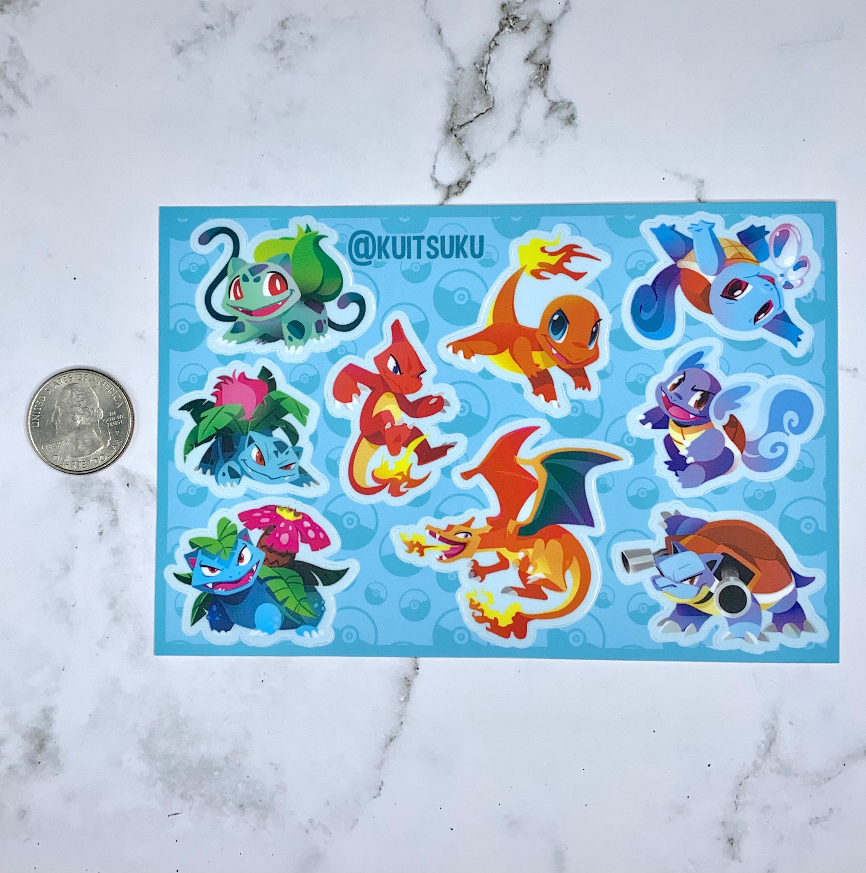 Starters 9 Vinyl Sticker Set - Etsy