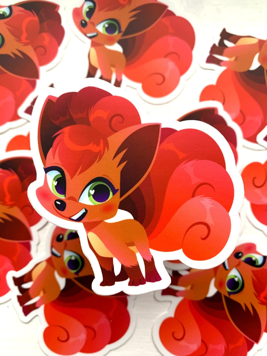 Littlest Vulpix 3 Vinyl Sticker - Etsy