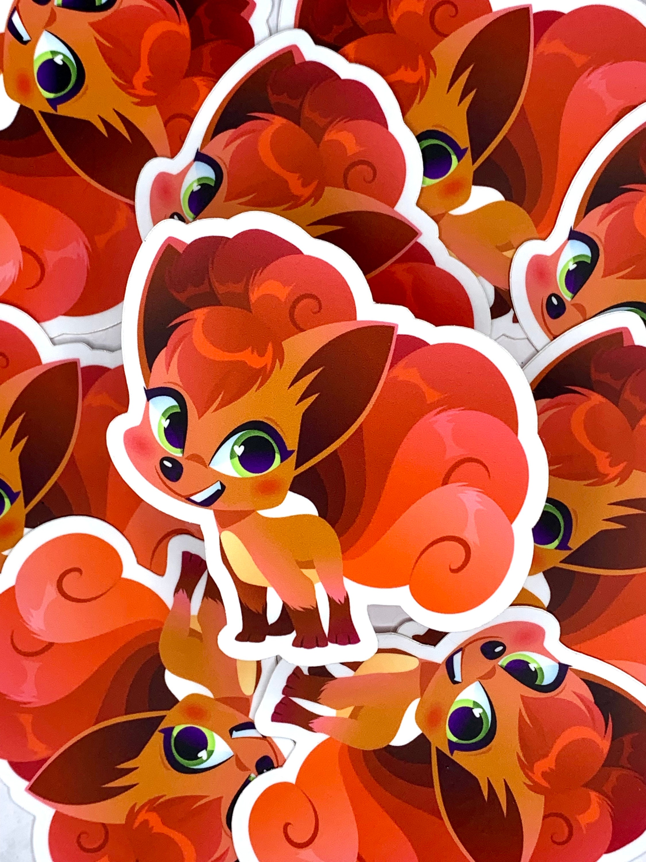 Littlest Vulpix 3 Vinyl Sticker - Etsy