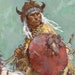 Howard TERPNING " Cheyenne Red Shield " Limited Edition CANVAS Historic ...