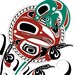 DANNY DENNIS " Raven Moon Frog and Mosquitos " Canvas Indigenous Art ...