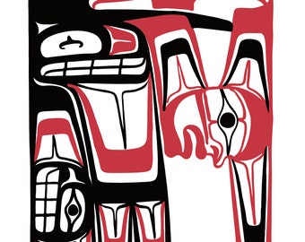 Indigenous Bc Art - Etsy
