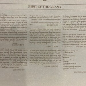 Bev DOOLITTLE Spirit of the Grizzly Limited Edition Art Print Signed ...