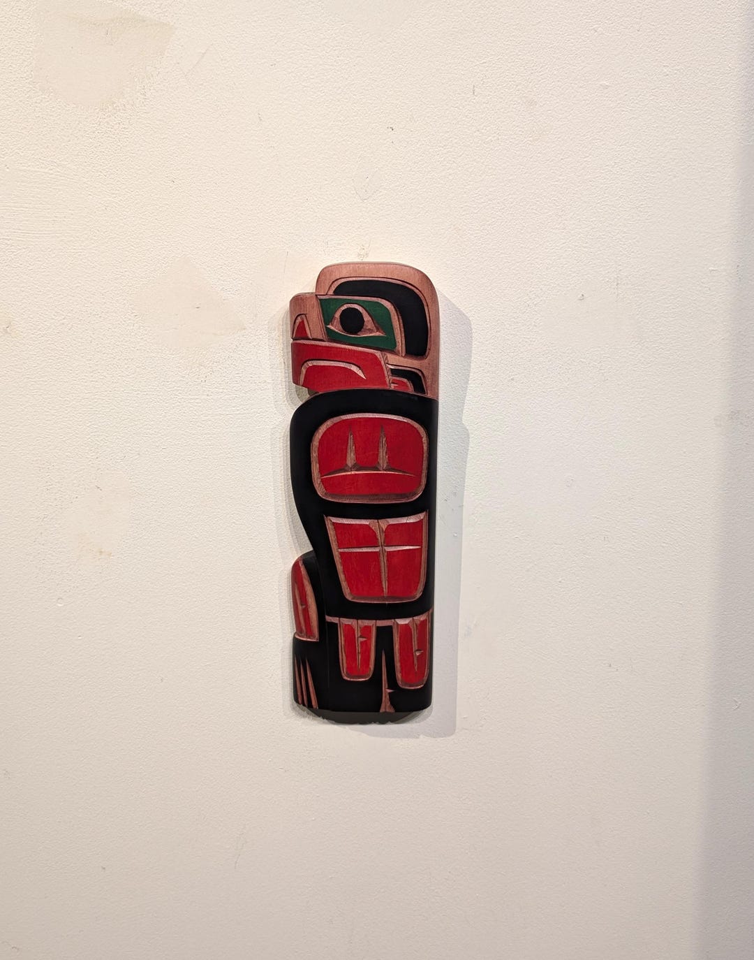 Eagle Richard KRAWCHUK Squamish Artist Has Hand Carved and Signed ...