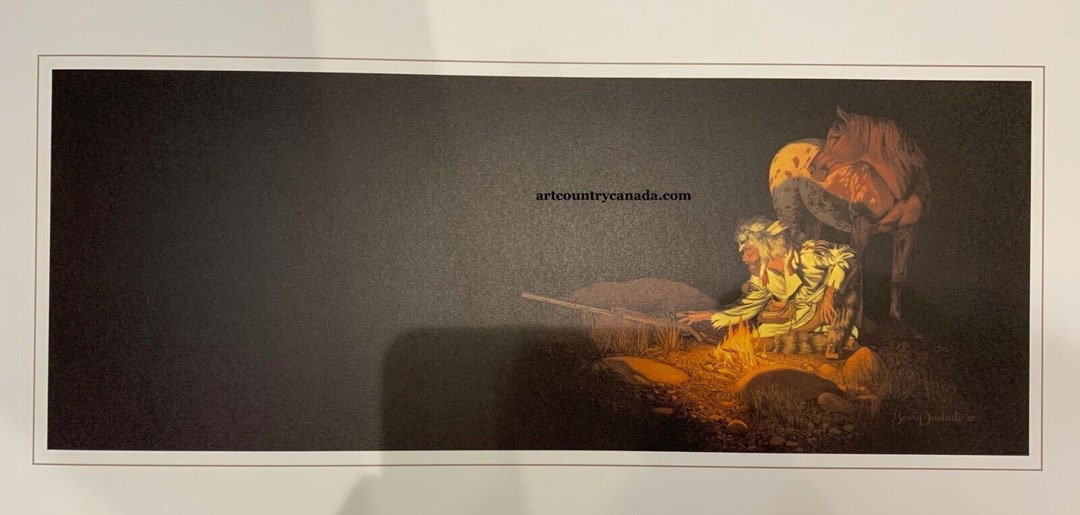 Bev DOOLITTLE Unknown Presence Art Print Signed Cover Page Camouflage ...