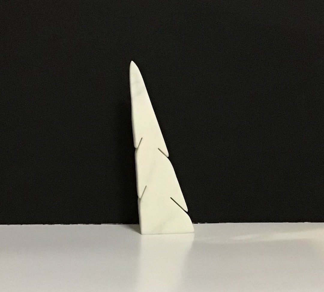 11 Frank BITONTI ORIGINAL Carrara Marble Tree Sculpture Western ...