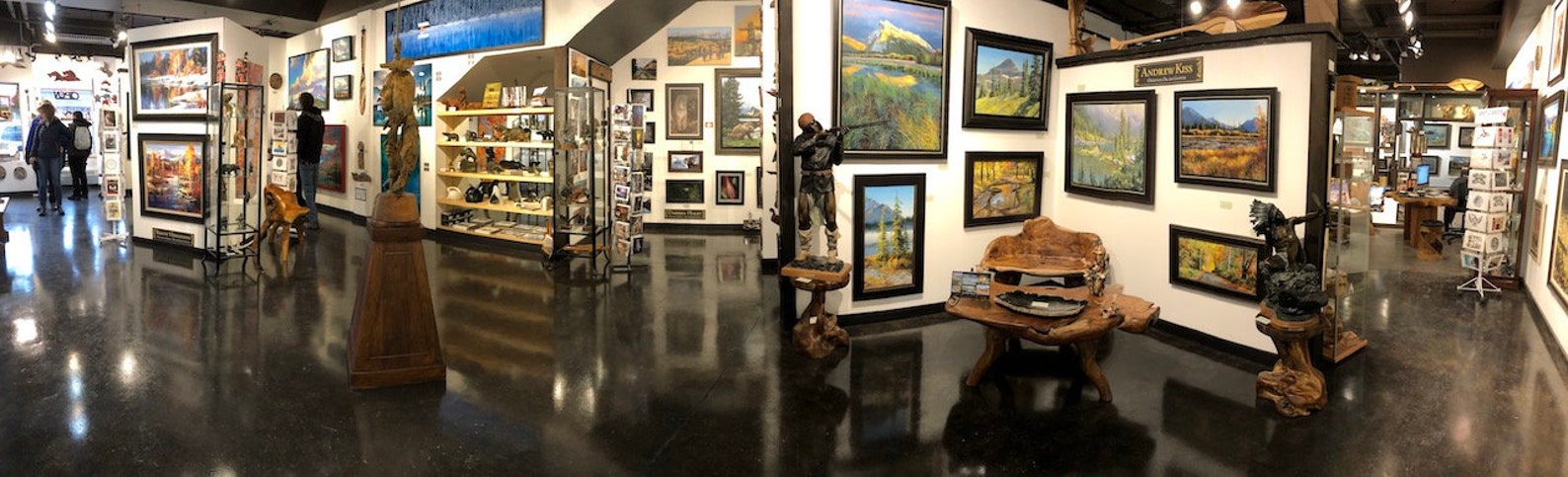 David BARNHOUSE " Small Town, Big Welcome " Harley Davidson LTD Art ...