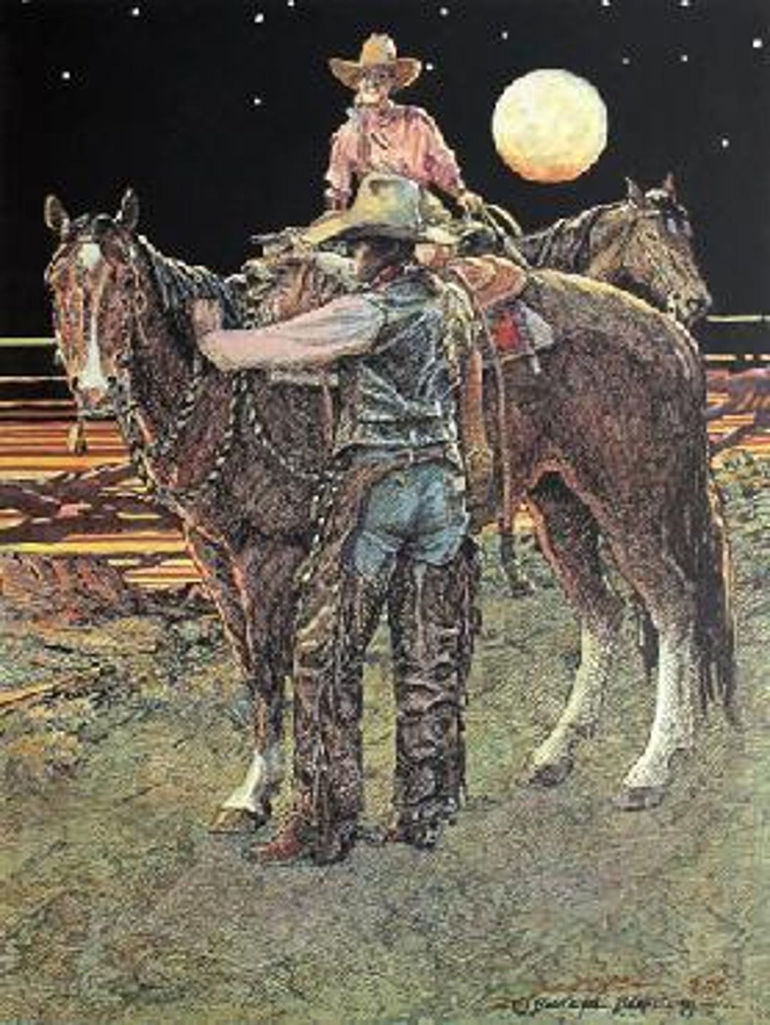 Blake BUCKEYE " West of the Moon " Signed Limited Edition PRINT Art ...